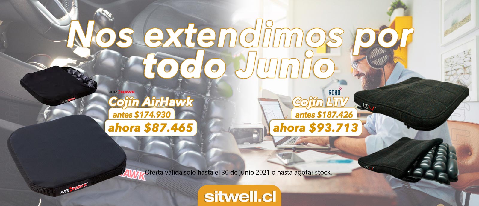 Cojines Ergonómicos SITWELL - Cojines Ergonómicos